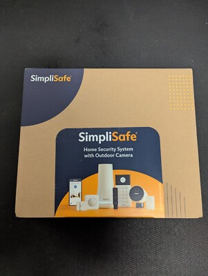 SimpliSafe Security System with Outdoor Camera, 10-piece | eBay