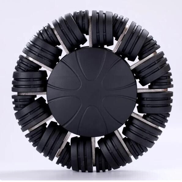 Omnidirectional Wheels 60mm Aluminum Omni Wheel RobotShop