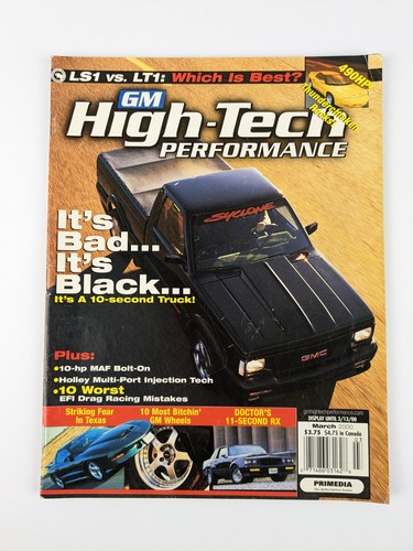 GM High-Tech Performance Magazine Mar 2000 It's Bad It's Black 10 ...