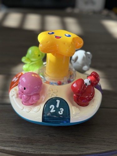 VTech Spin and Discover Ocean Fun Sea Animals Spinning Interactive ...