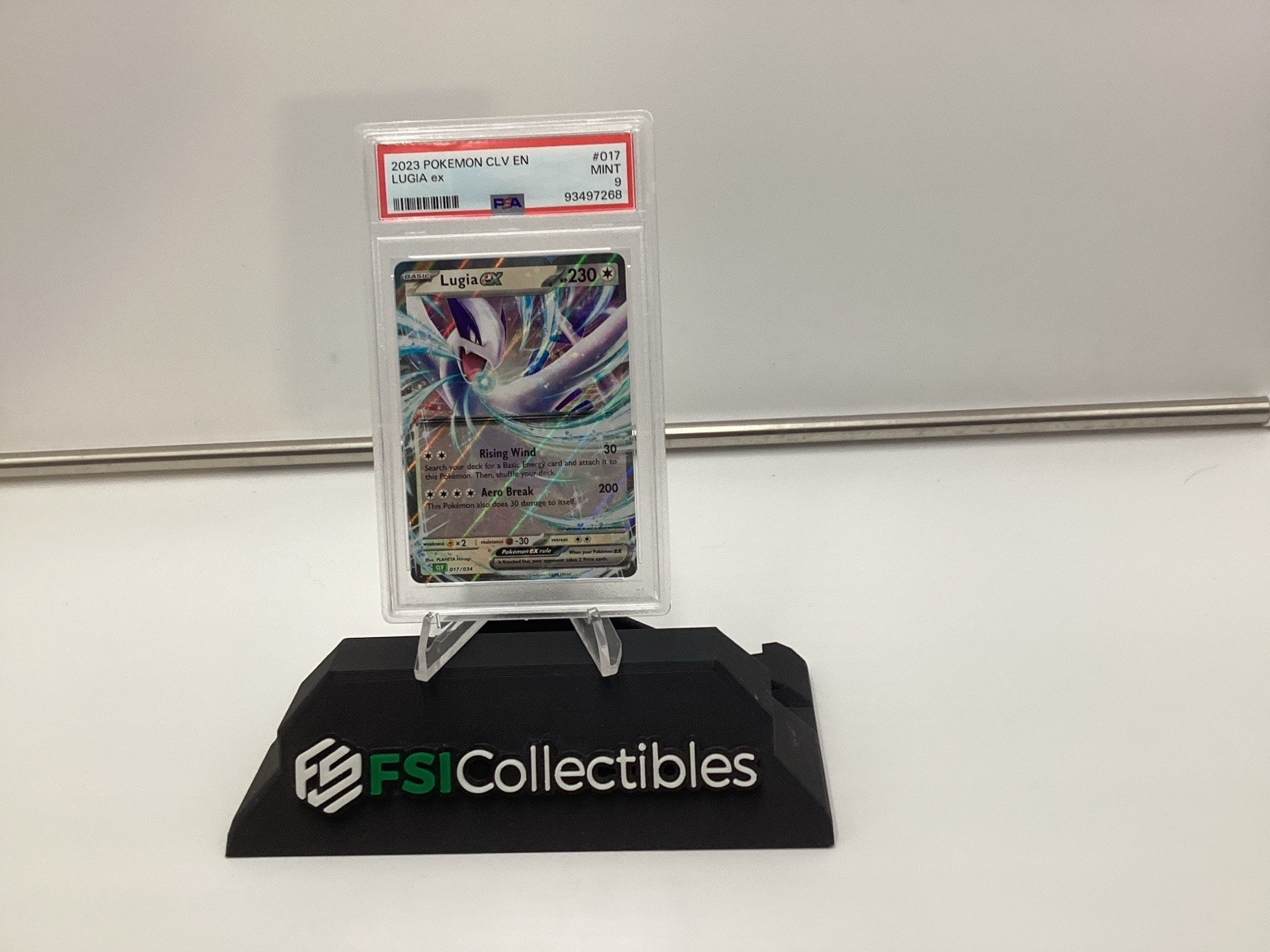 POKEMON 2023 CLV EN LUGIA Ex #017 PSA 9 Mint RARE | eBay