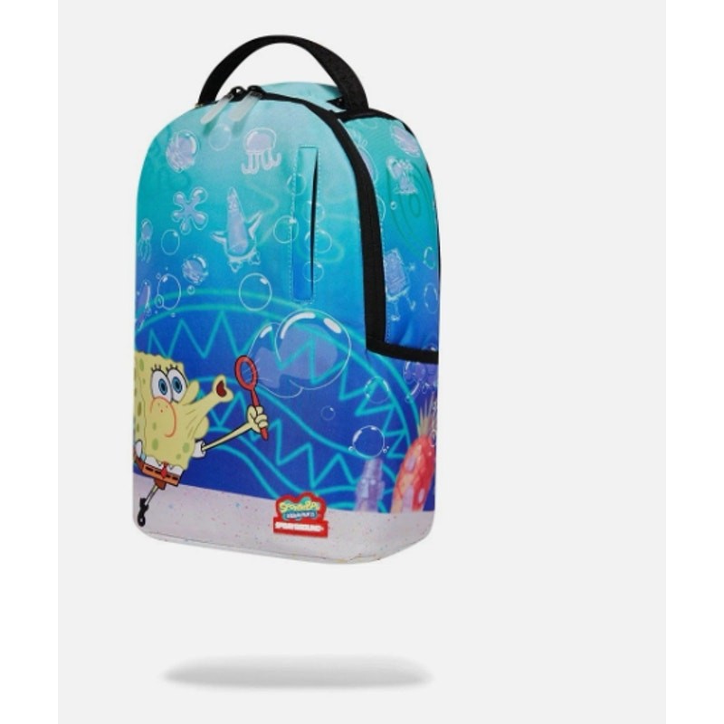 Sprayground SpongeBob Blowing Bubbles DLXR Mini Backpack | eBay