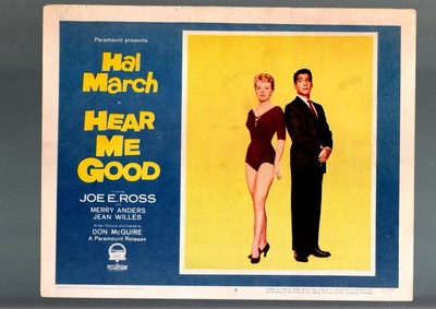 HEAR ME GOOD-HAL MARCH-MERRY ANDERS-#3-LOBBY CARD-1957 VF | eBay