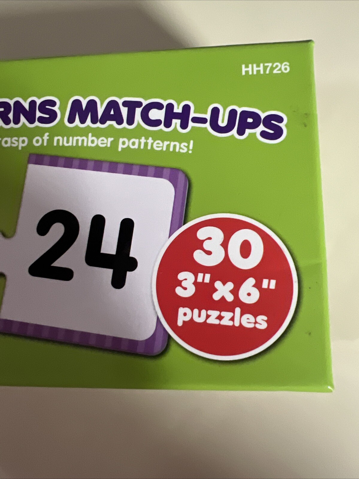Lakeshore Learning Number Patterns Match-Ups | eBay