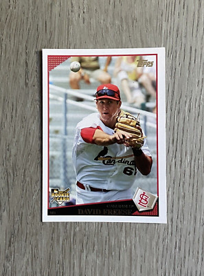 2009 MLB Topps Baseball | David Freese RC | #643 | St Louis Cardinals ...