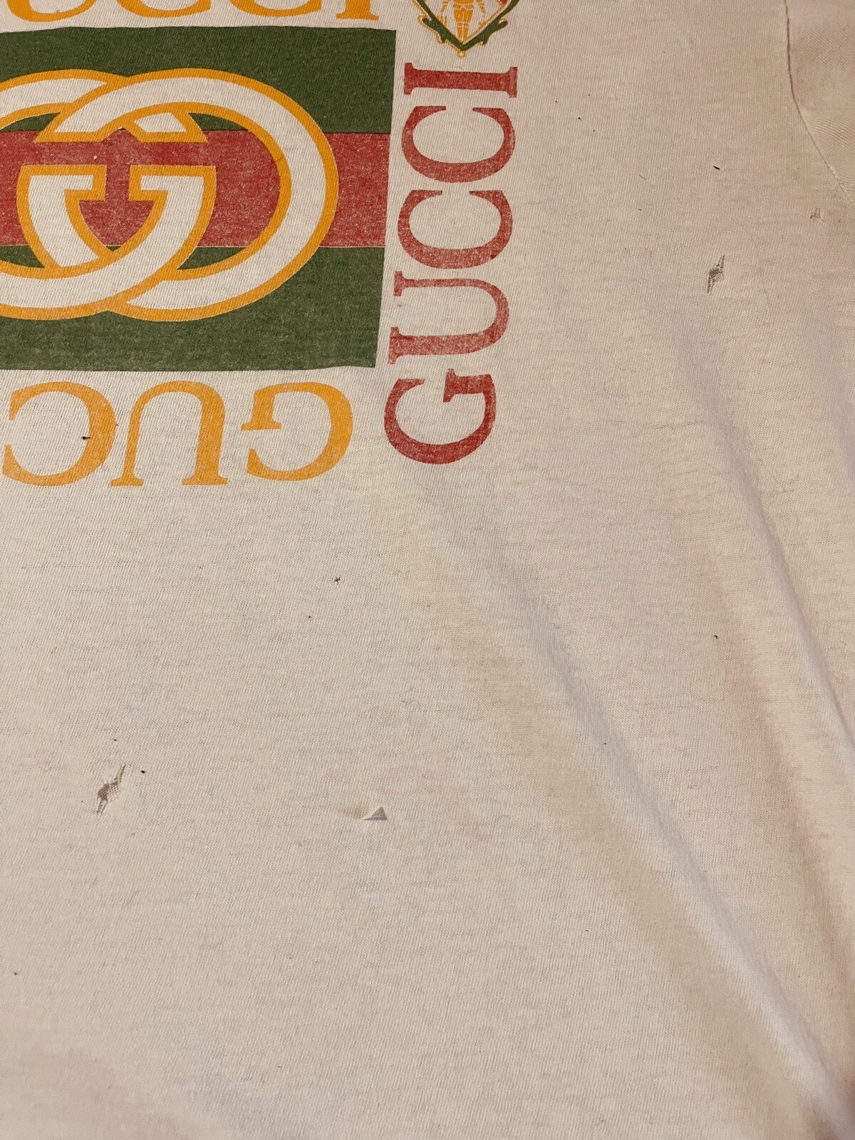 Rare Vintage Gucci Authentic Screen Stars Tag Size La… - Gem