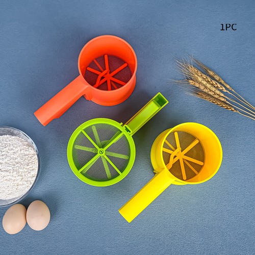 Kitchen Salt Hand Pressing Flour Sifter Fine Mesh Multifunctional ...