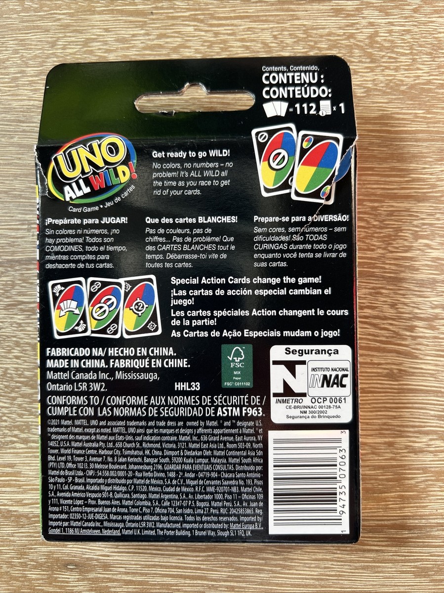 Uno Wild Card Rules