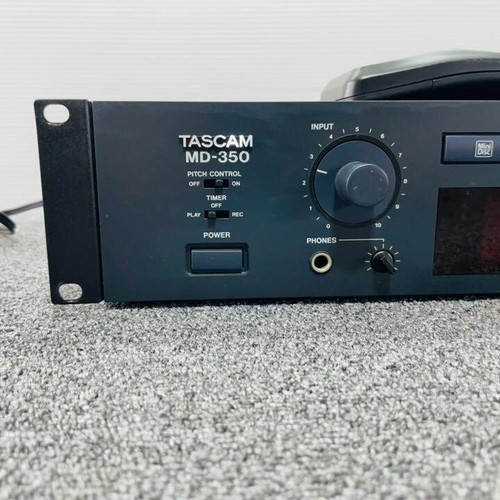 TASCAM MD-350 MINI DISC PLAYER RECORDER MD DECK From Japan - Used | eBay