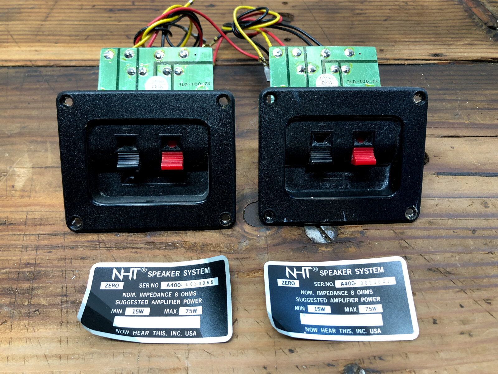 NHT Zero A400 2-Way Speaker Crossovers | eBay