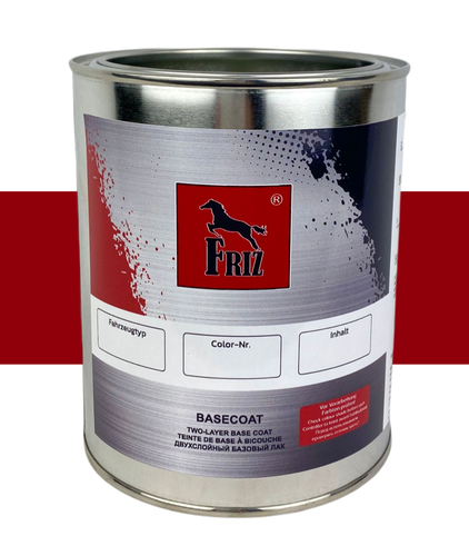 FRIZ Basecoat VW LY3D Tornadorot 1L spritzfertig Autolack | eBay