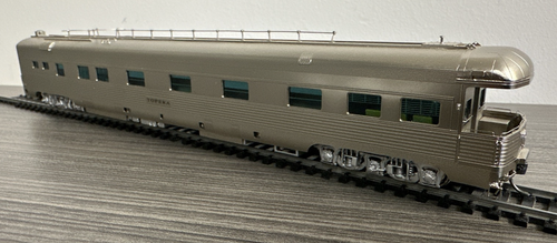 The Coach Yard HO #1229.2 ATSF/Santa Fe "Topeka" Official Car FP ...