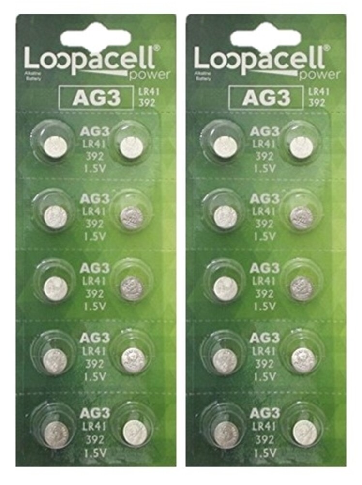 30 Pk AG3 LR41 392 392A SR736 LR736 Alkaline Button Cell Battery | eBay