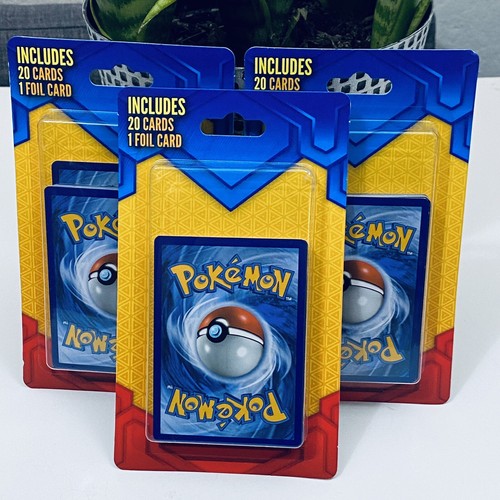 Lot of 3-MJ Holding Company Blister Packs Pokemon Cards- New and Sealed ...