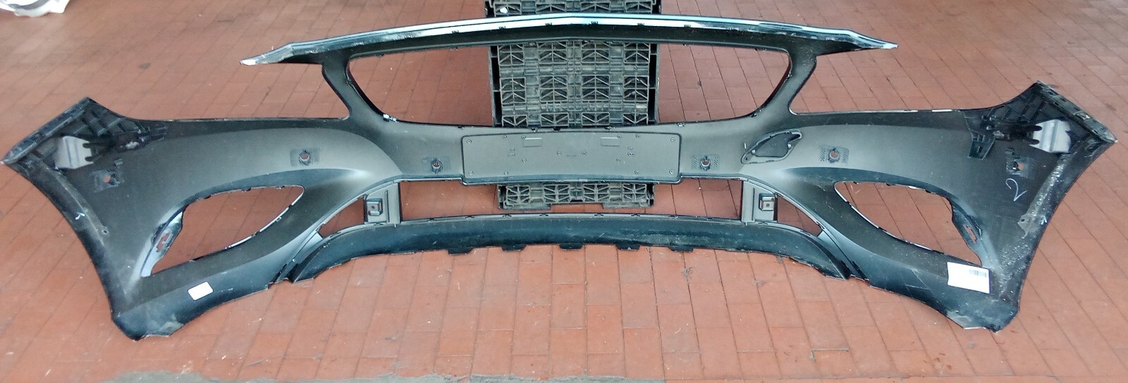 Mercedes W176 A-Klasse Stossfänger Stoßstange Vorne Schwarz 1768850025 ...