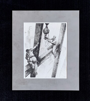 James E. Allen signed etching "The Connectors" | eBay