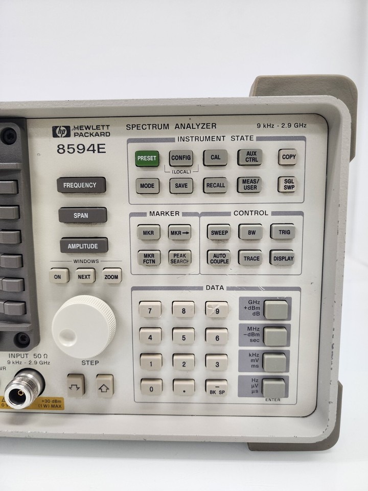 HP Agilent 8594E Spectrum Analyzer, 9 kHz to 2.9 GHz | eBay