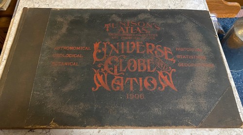 Vintage 1906 Tunison Atlas | eBay
