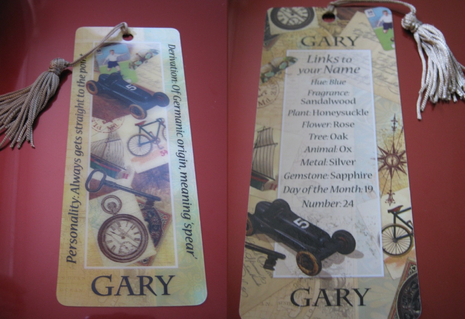 Bookmark with Name - Lovely 3D History & Heraldry Personalised 3D ...