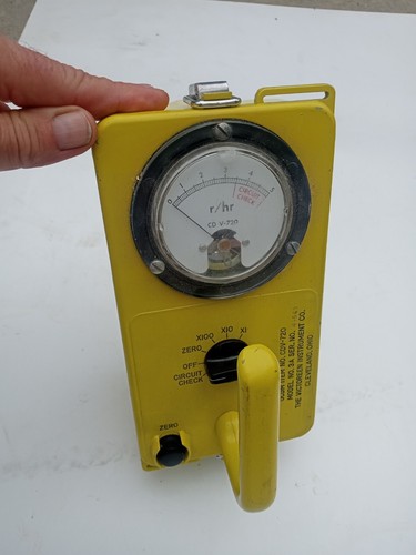 Victoreen Radiological Survey Meter Radiation Detection Gamma Detector ...