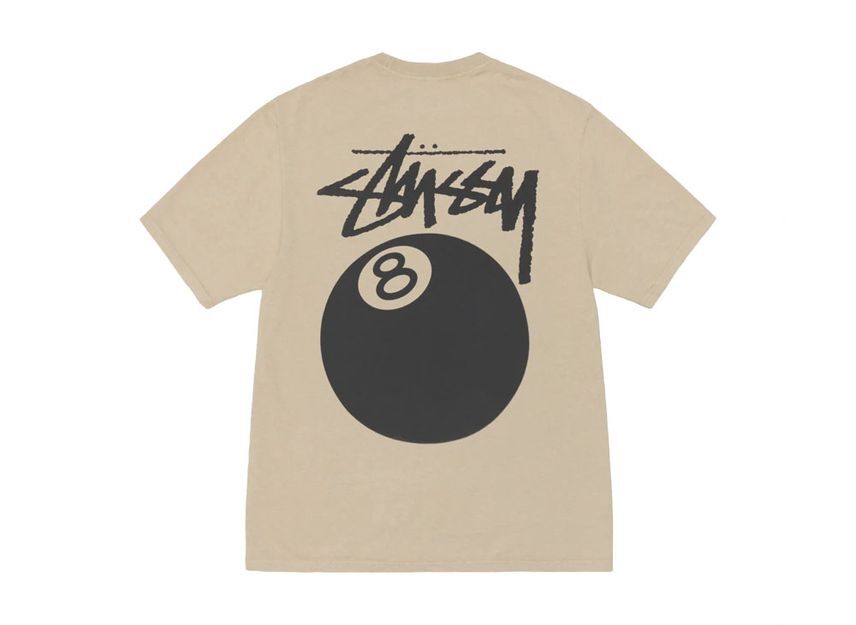 Stussy 8 Ball Tee Pigment Dyed 7colors Size S-XXL | eBay