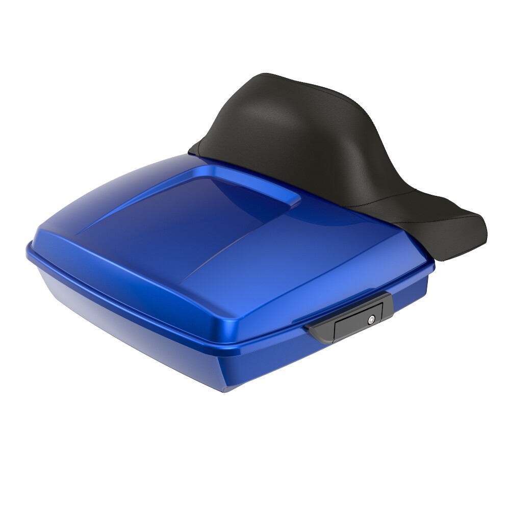 For Harley/Softail 97+ Rushmore Razor Tour Pak Pack Wrap Around CRUSHED ...