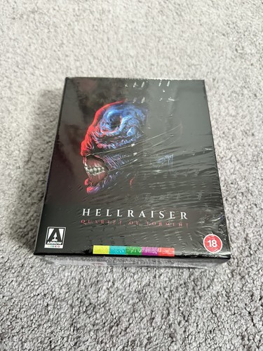 Hellraiser Quartet of Torment 4K UHD Arrow Exclusive OOP Chatterer Box ...