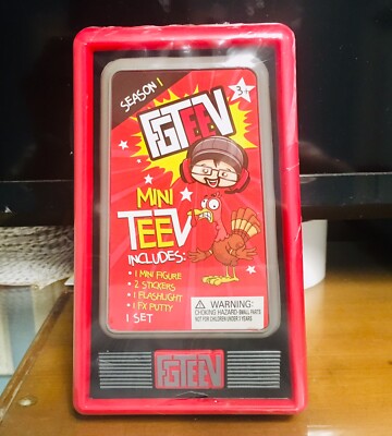 FGTEEV *1 Mini Teev TV* Blind Mystery Pack Figure Putty Flashlight ...
