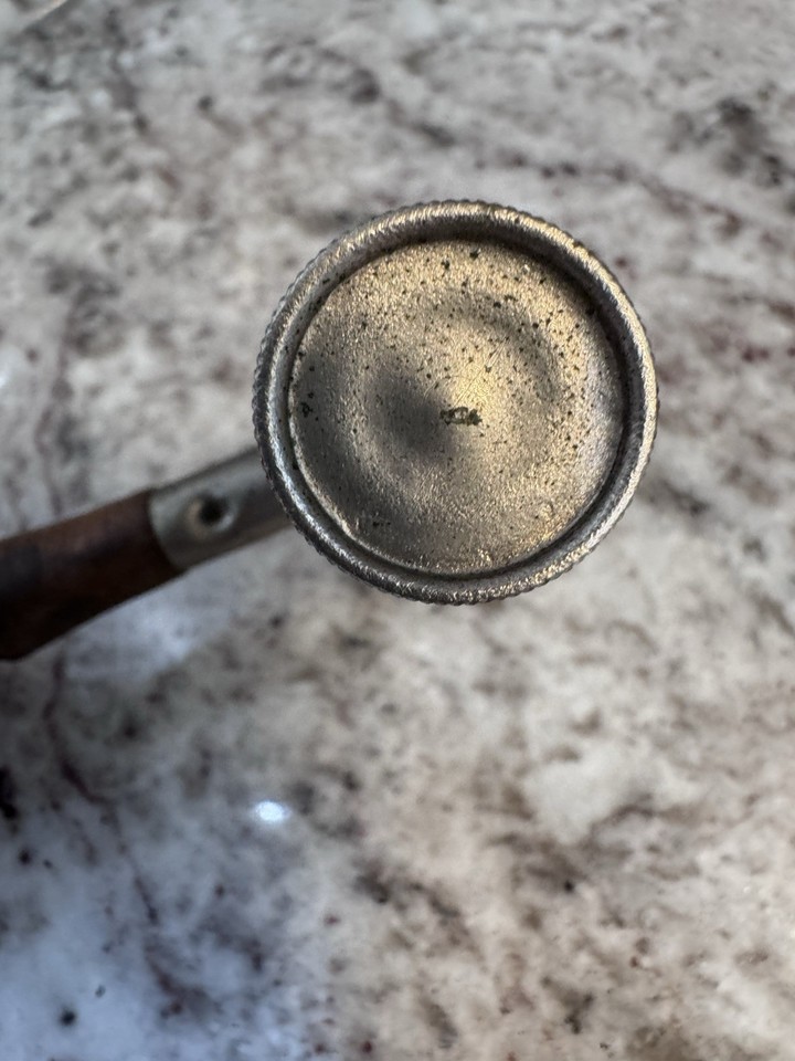 VTG Wood Handle Adjustable Powder Drams Measure / Shot Oz. Dipper U.H ...