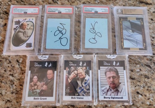 THE OFFICE Cast auto Autograph Trading Card Lot | eBay