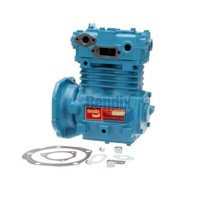 Bendix 107813 Tu Flo® 750 Air Brake Compressor Remanufactured, Flange ...