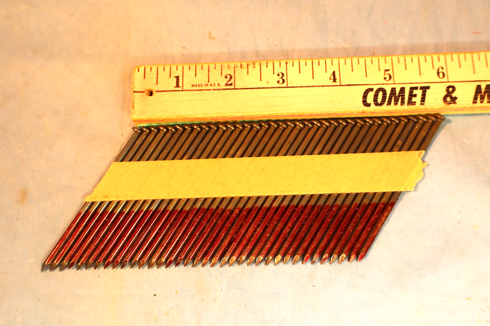 Pneu-Fast Nails 33° Clipped Head Smooth Shank Bright 3 1/4 " x .131 ...