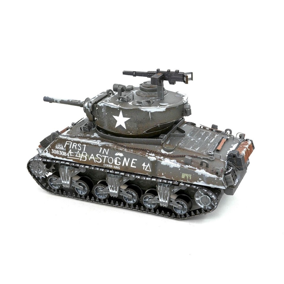 Fascinations Premium Series M4 SHERMAN WWII US Tank Metal Earth Steel ...