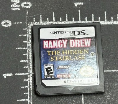 Nintendo DS Nancy Drew The Hidden Staircase THQ Video Game Cartridge ...