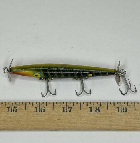 Vintage Smithwick Devil's Horse Topwater Prop Fishing Lure | eBay