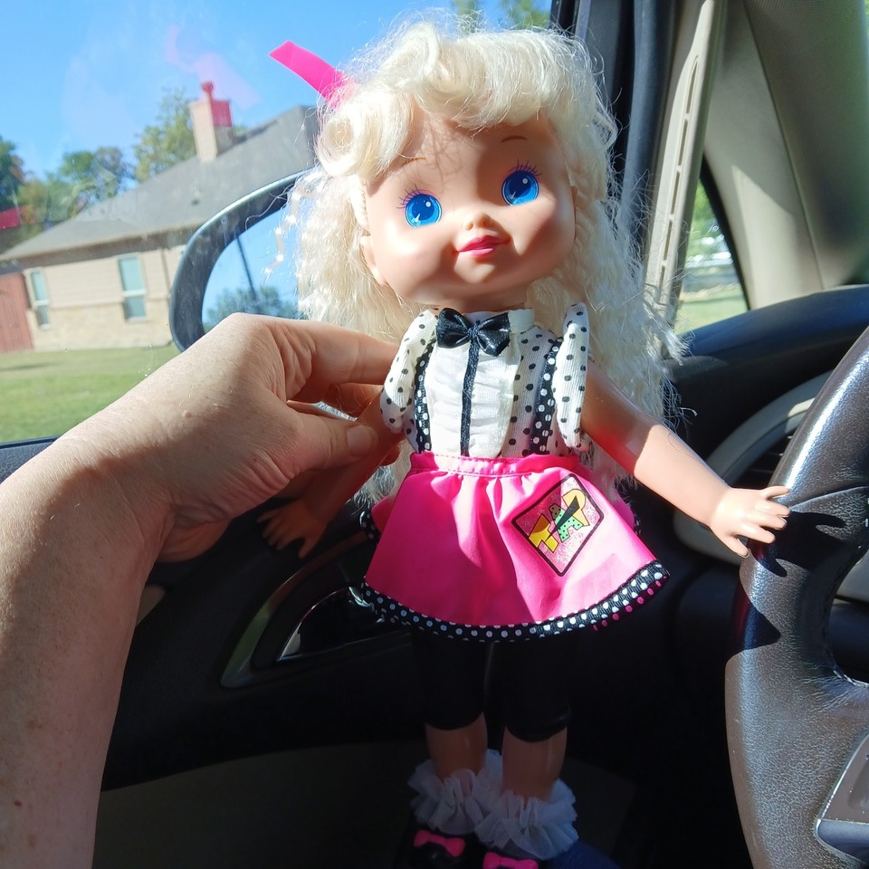Vintage 1990 Mattel Tapsie Tap Dancing Doll Complete In Box With ...