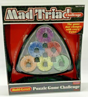 Mad Triad Challenge Game The Game That Changes Every Time - Vintage '02 ...