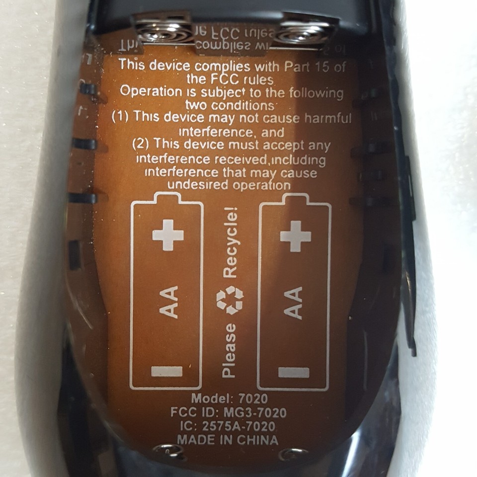 MEDIACOM TiVo Roamio Model 7020 On Demand Remote Control - Tested - DD ...