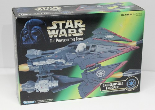 Vintage 1996 Star Wars Power Of The Force Cruise Missle Trooper NEW IN ...