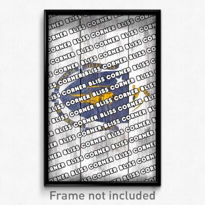 Bliss Corner Massachusetts Poster (MA City Souvenir 11x17 Town Print ...