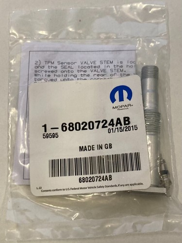 Jeep Hardware Mounting Kit Valve Stem & Seal OEM & New 68020724AB ...