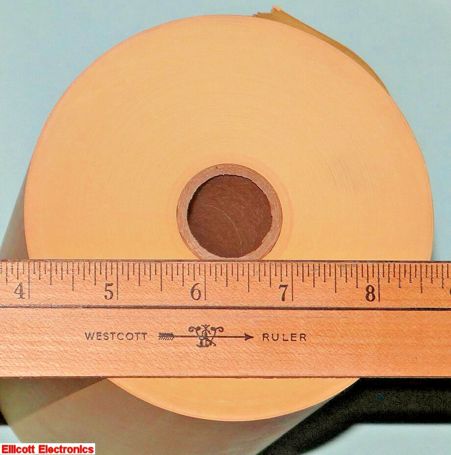 One Roll NOS Tele-Printer Teletypewriter Canary Yellow Paper 9" Vintage ...