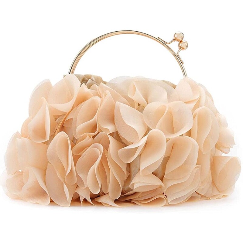 Floral Clutch Purses for Women Flower Evening Bag Party Prom Handbags ...
