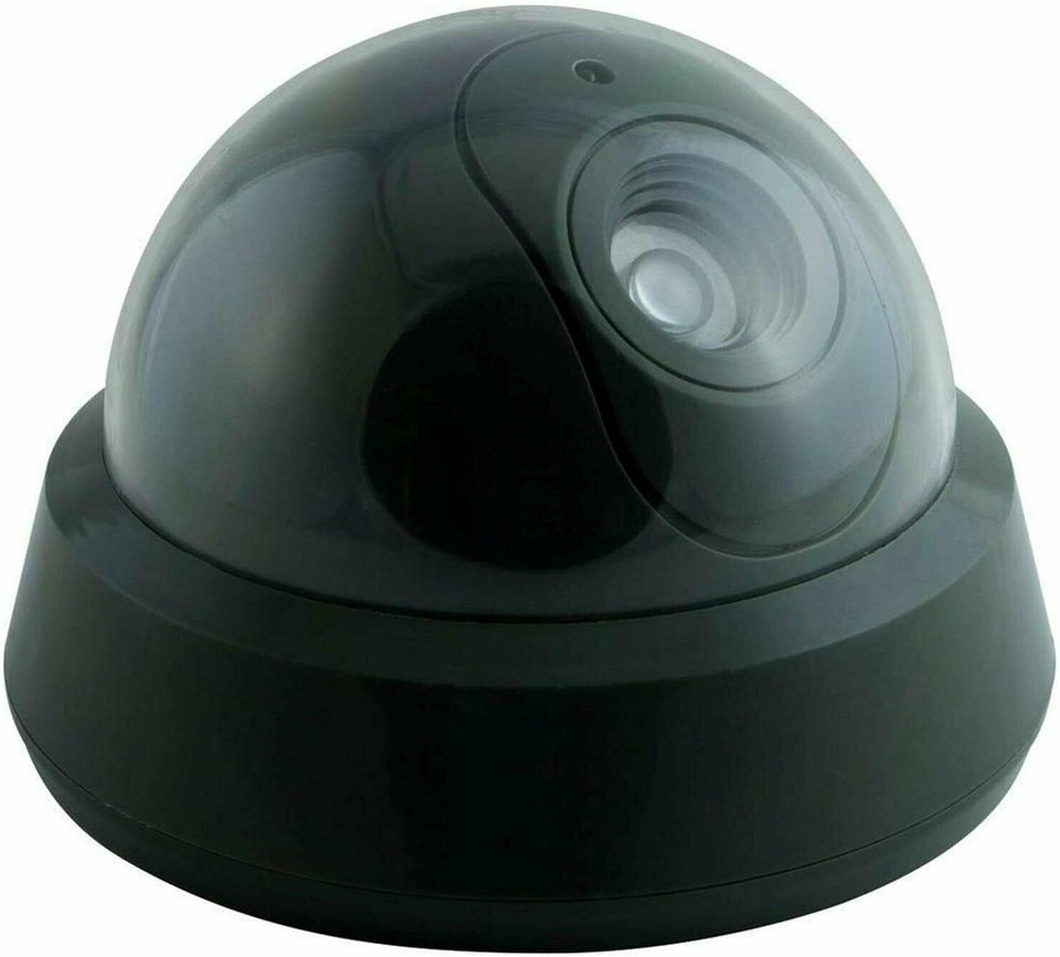 Wireless Decoy Security Dummy Surveillance Camera with Flashing LED- 2 ...