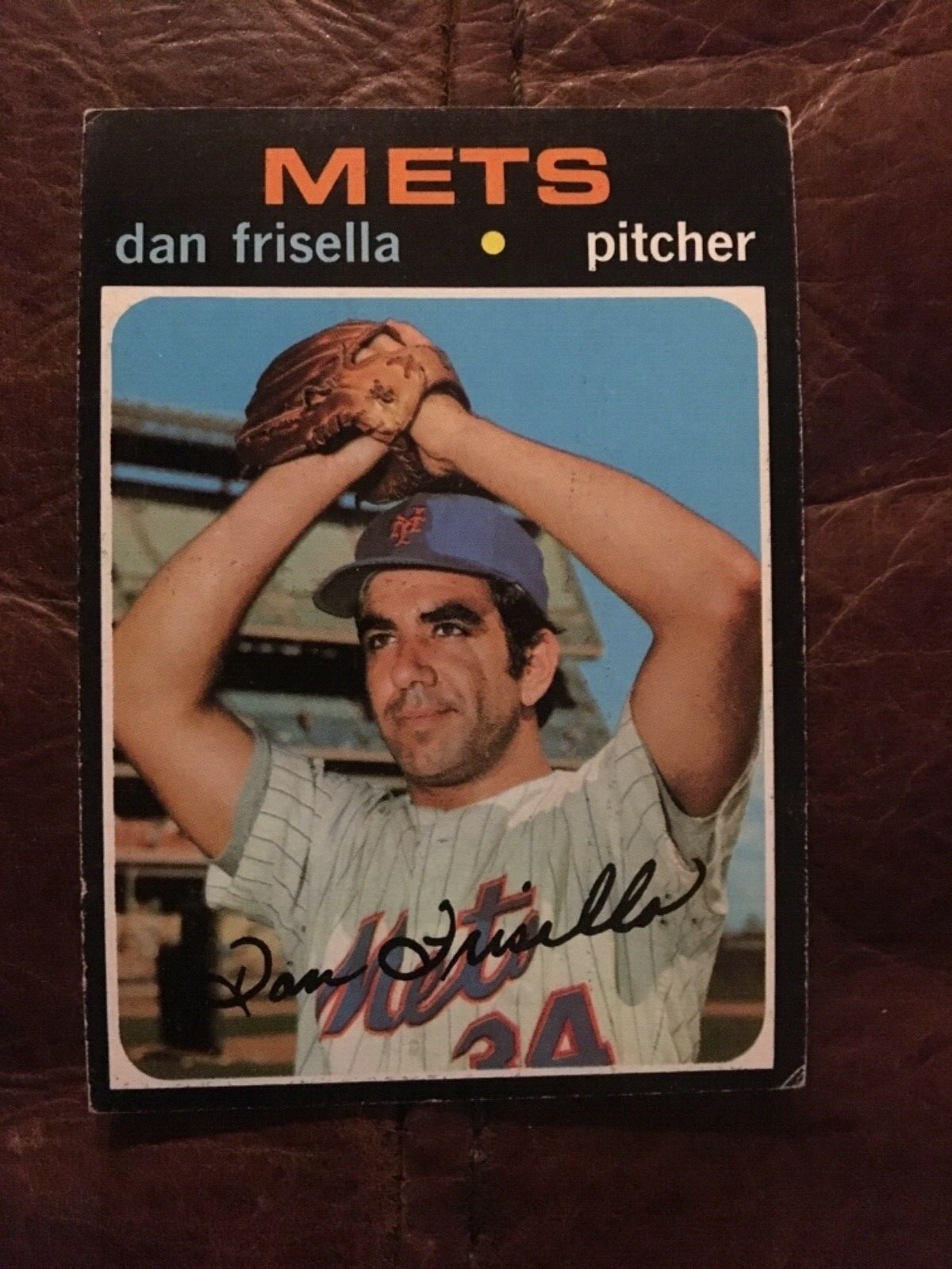 1971 Topps #104 Mets Dan Frisella Baseball Card | eBay