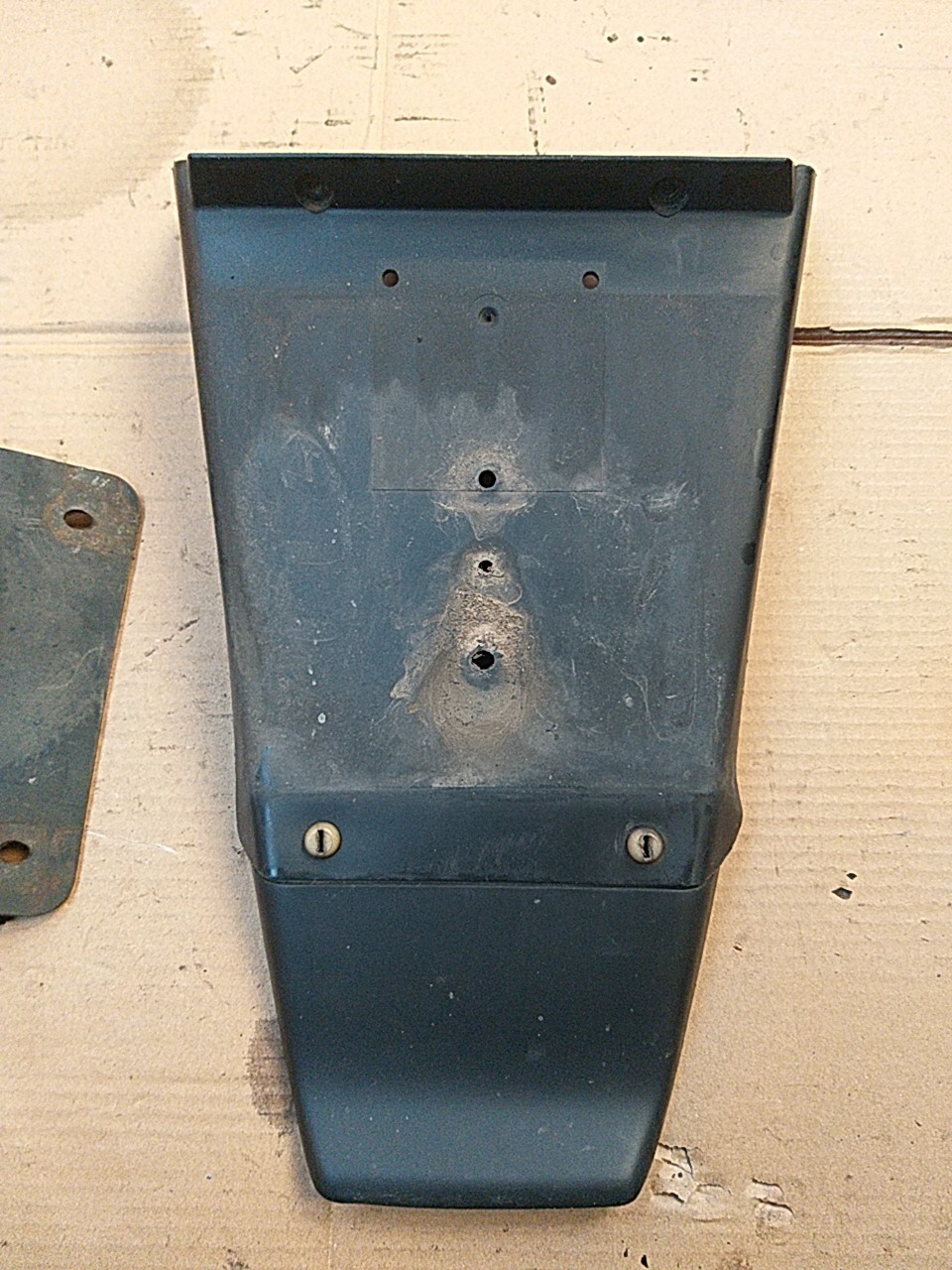 BMW k75 Rear Mudguard And Reg Plate holder | eBay