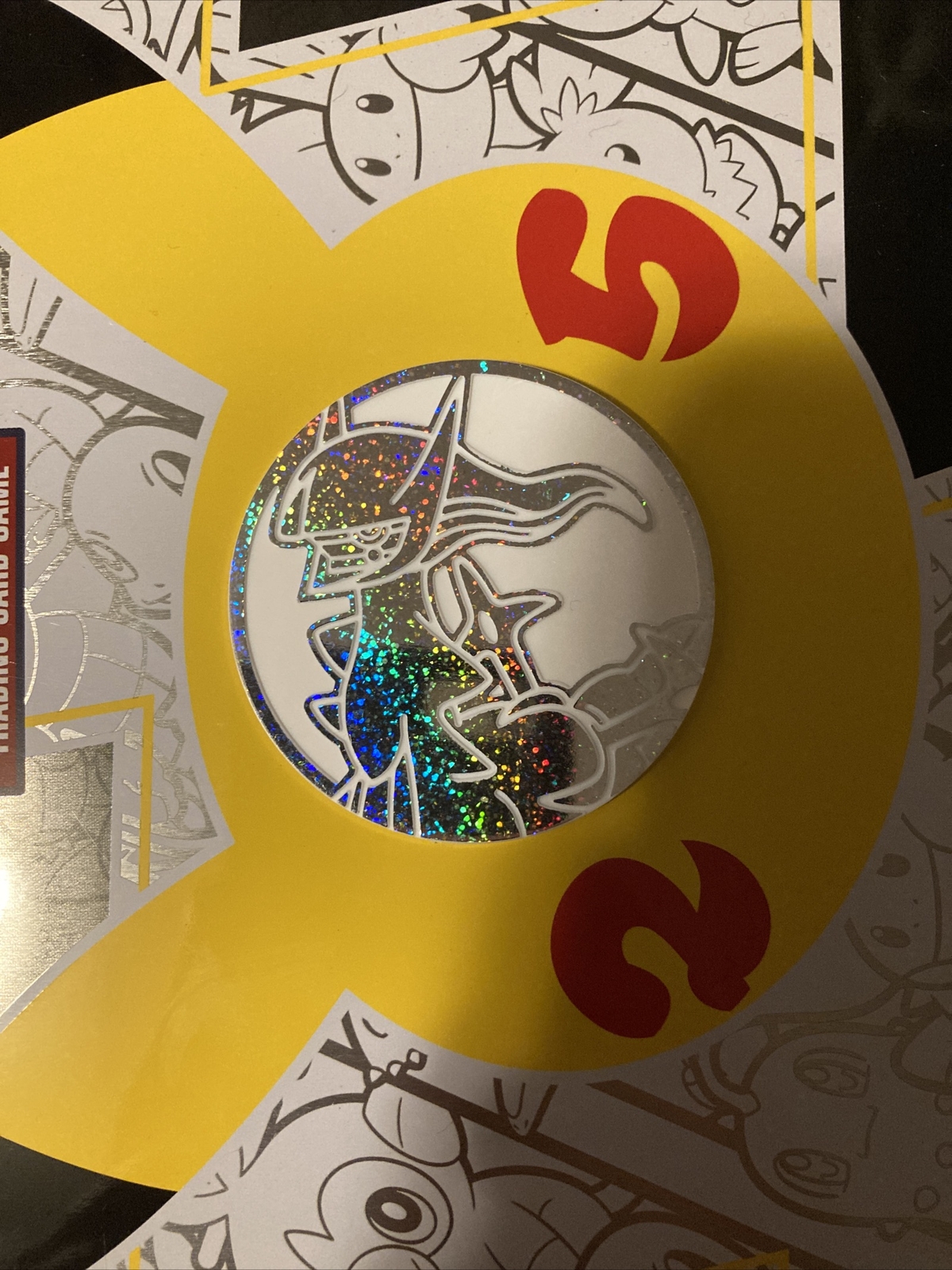 Arceus White Jumbo Official Pokémon TCG Coin - FREE SHIPPING | eBay