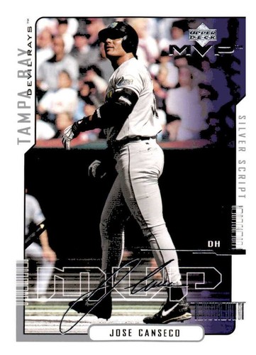 2000 Upper Deck MVP Silver Script Jose Canseco 79 | eBay