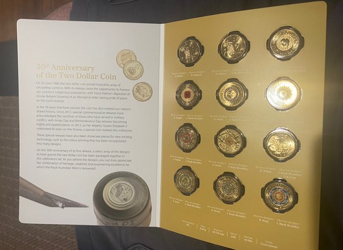 2018 Australia 30th Anniversary of the TWO DOLLAR COIN $2 - 12 Coin ...
