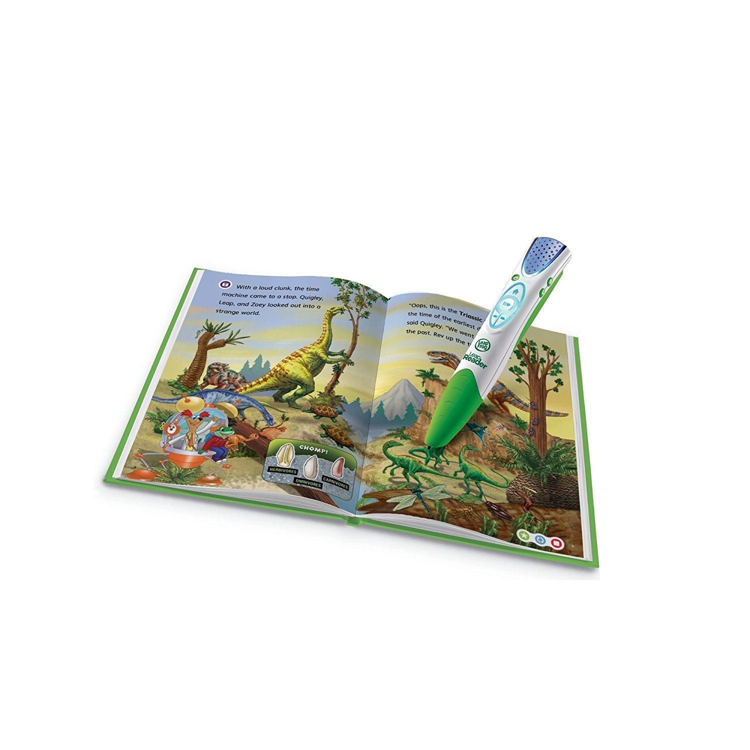 Leap Frog LeapFrog LeapReader Tag Interactive Book & 15 Cards THE LOST DINOSAUR | eBay Australia